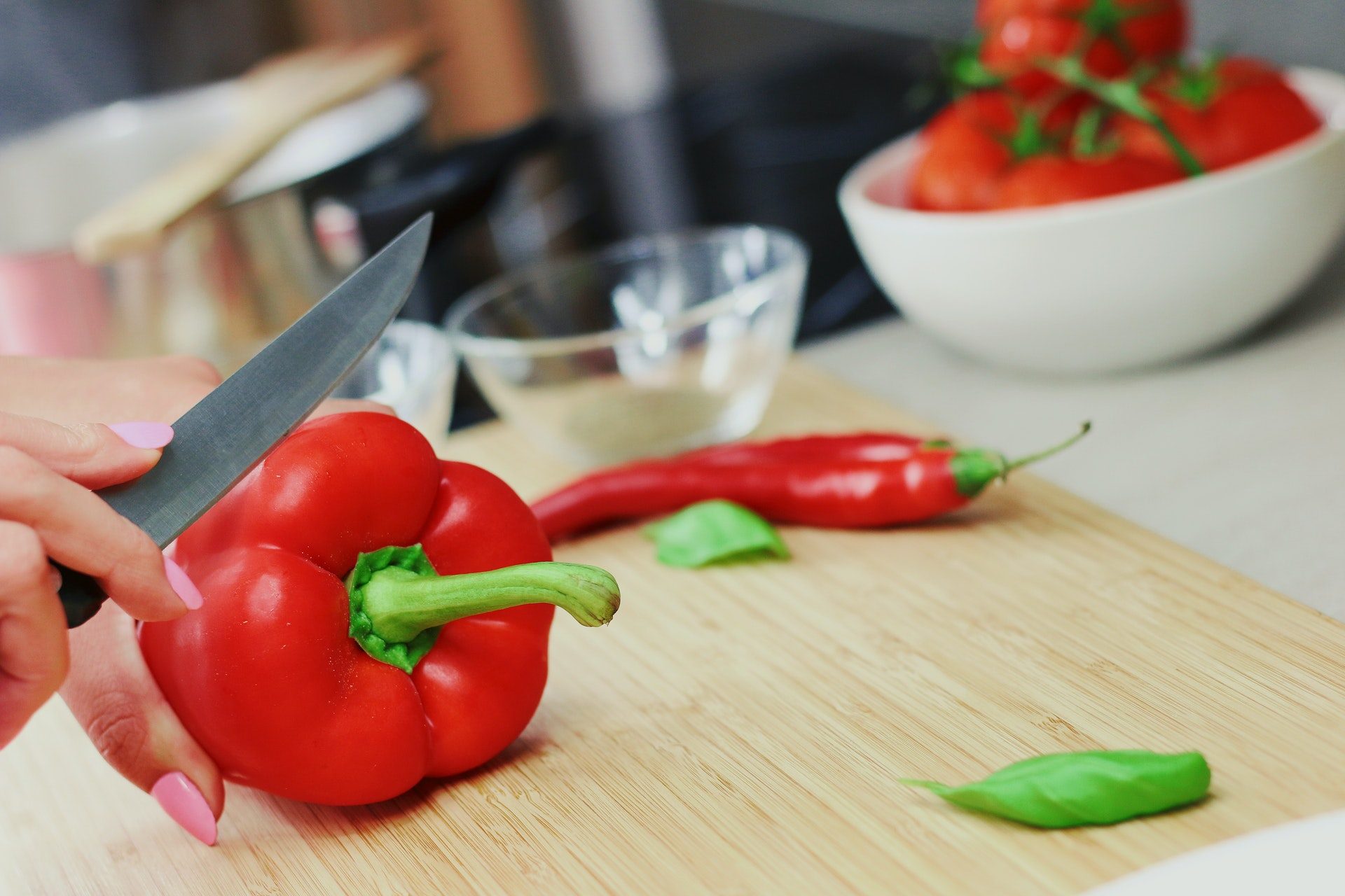 Recette de poêlée de poivrons - Conseils Féminins